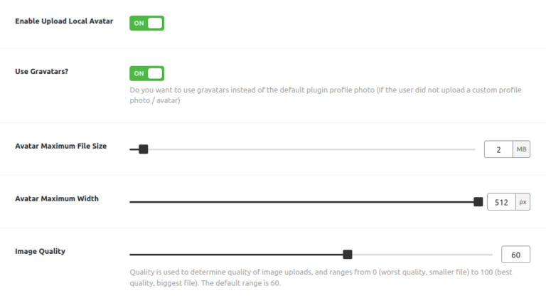How to Upload Local Avatars In WordPress? - WP ULike